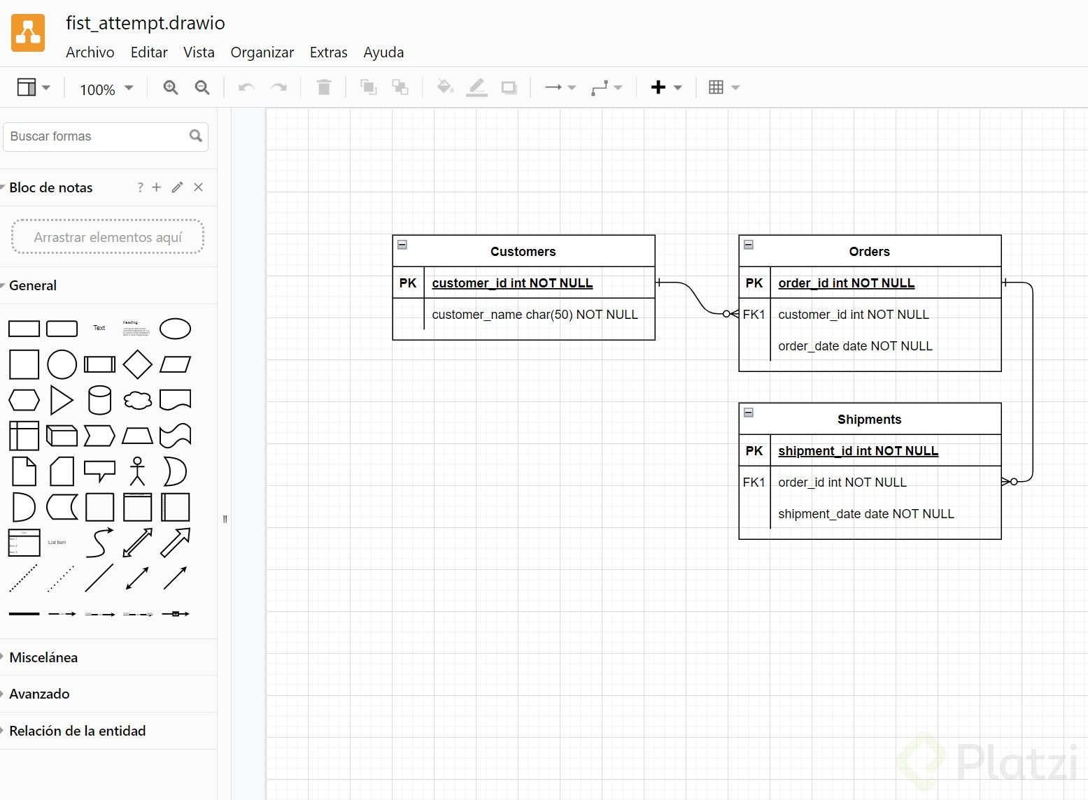 Crea diagramas ER enlazando tu GitHub con diagrams.net